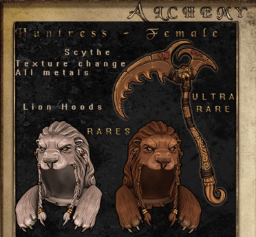 Second Life Marketplace - Alchemy - Huntress Scythe - [box] ULTRA RARE