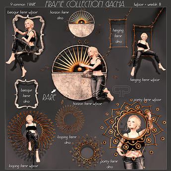 Second Life Marketplace - Pure Poison - Baroque Frame DECO[BOXED]