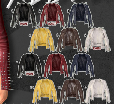 Second Life Marketplace - 10. RIOT / REBEL Leather Jacket - Mustard ...