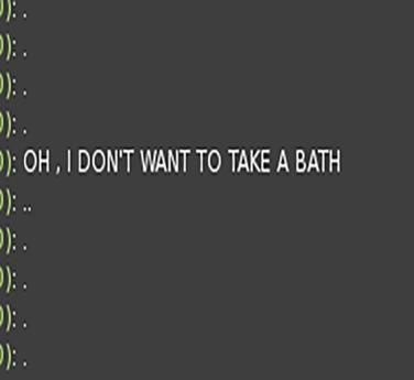 Second Life Marketplace - Chris - i dont want to take a bath Gesture