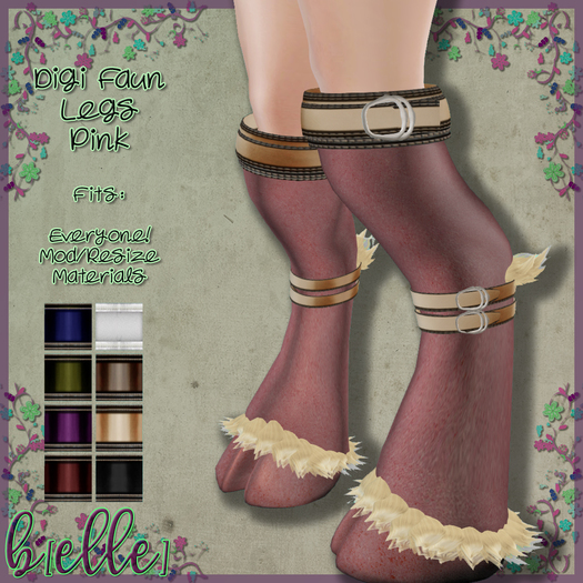 Second Life Marketplace - D_b[ELLE] Digi Faun Legs