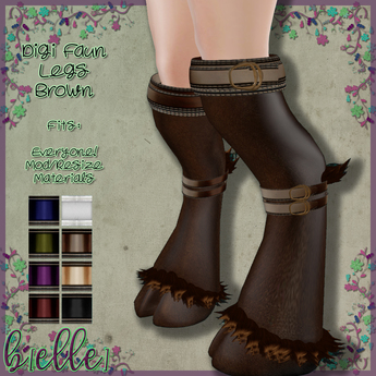 Second Life Marketplace - D_b[ELLE] Digi Faun Legs