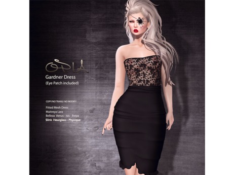 Second Life Marketplace - OPIA Gardner Dress DEMO