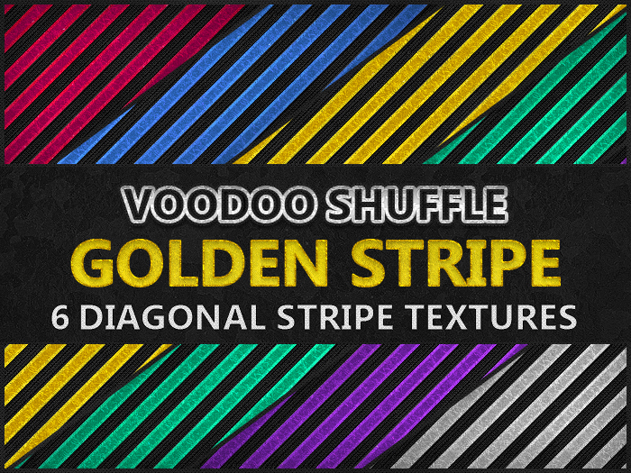 Second Life Marketplace - [VS] 6 Golden Stripe Textures