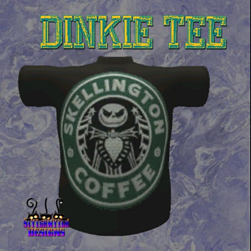 Second Life Marketplace - ~SWD~ Dinkie Tee Skellington Coffee