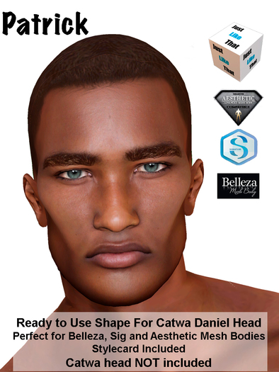 Second Life Marketplace - PATRICK CATWA DANIEL SHAPE FOR AESTHETIC ...
