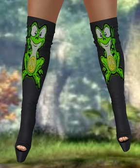 Second Life Marketplace - MERC - BOOTS - FROG PEACE - HIPPIE - MAITREYA AH
