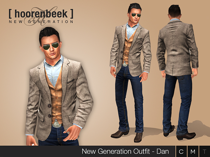 Second Life Marketplace - Complete Outfit - Dan - Signature, Belleza ...
