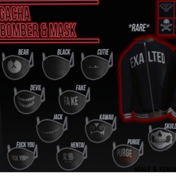 Second Life Marketplace - ExalteD - Gacha Mask {BEAR}