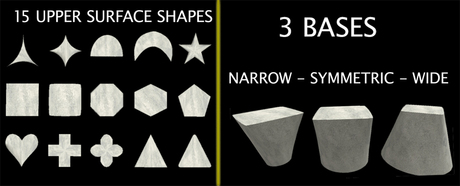 Second Life Marketplace - Morphed Shapes Set A - 45 Full Perms Sculpt ...