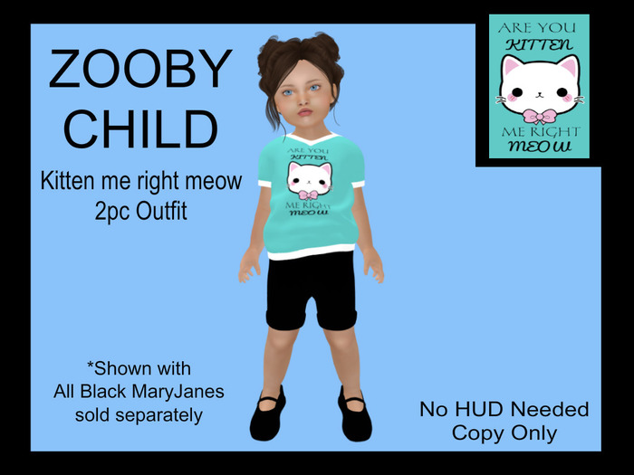 Second Life Marketplace - Steph-O-Bee's - Kitten me right meow (Zooby ...