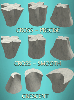 Second Life Marketplace - Morphed Shapes Set A - 45 Full Perms Sculpt ...