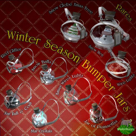 Second Life Marketplace - MB - Jar Poinsetta