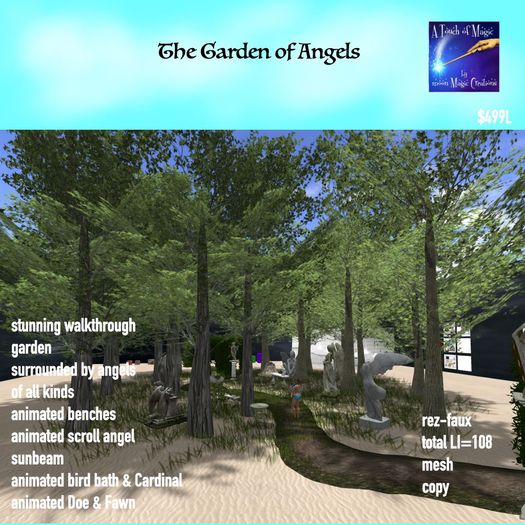 Second Life Marketplace - The Garden of Angels-Crate