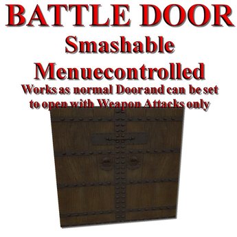 Second Life Marketplace - Battle Door smashable