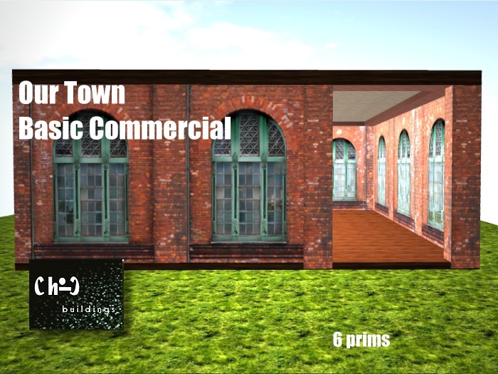 Second Life Marketplace - Our Town Steampunk Basic Commercial - ChiC ...