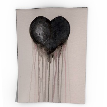 Second Life Marketplace - *AD* Abstract Bleeding heart art Poster