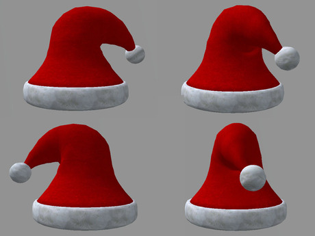 Second Life Marketplace - RE Santa Hat Builder’s Pack - Full Perm ...