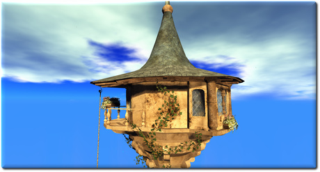 Second Life Marketplace - Mesh "Rapunzel" Tower by Felix 45 Li ...