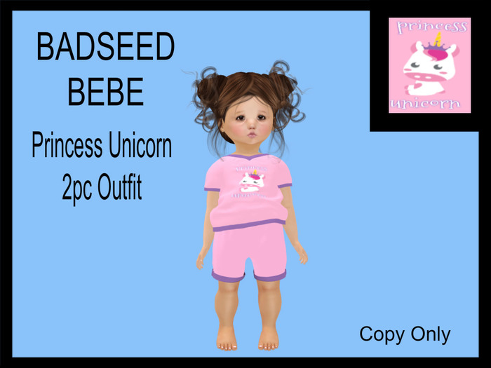 Second Life Marketplace - Steph-O-Bee's - Princess Unicorn (Bebe)
