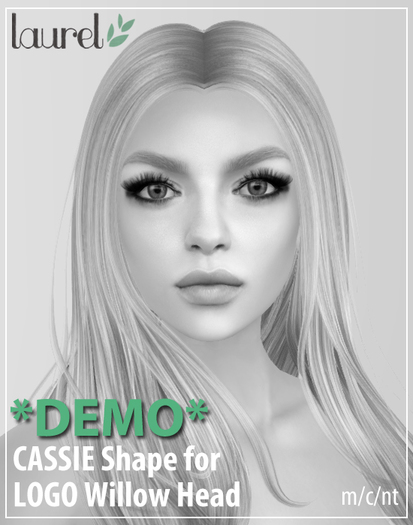 Second Life Marketplace - Cassie Shape for LOGO Willow Head - DEMO