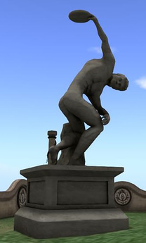 Second Life Marketplace - Greek Discobolos Replica