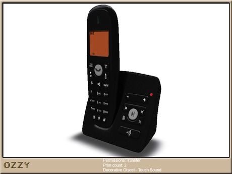 Second Life Marketplace - *$OZZY$* Cordless Phone