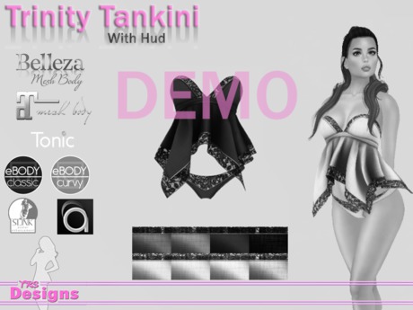 Second Life Marketplace - Trinity Tankini Demo Hud