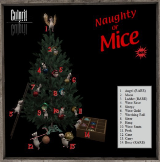 Second Life Marketplace - Culprit Naughty or Mice Sitter