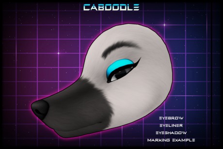Second Life Marketplace - {C} Happy Paw Doggo Head PSD Kit
