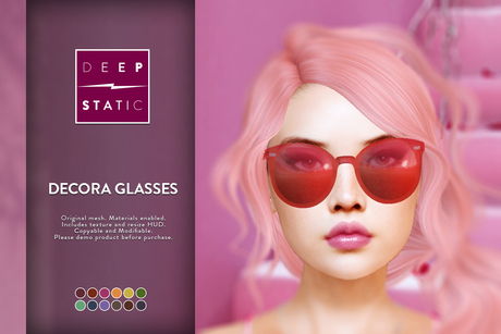 Second Life Marketplace - :: DS :: Decora Glasses