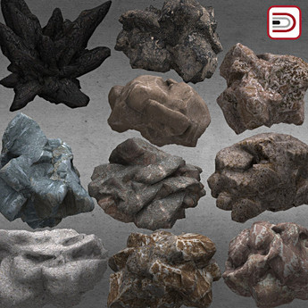 Second Life Marketplace - [Danielito] Rocks Collection Pack