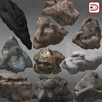 Second Life Marketplace - [Danielito] Rocks Collection Pack