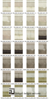 Second Life Marketplace - ID | Faded Dreams vintage wall textures ...