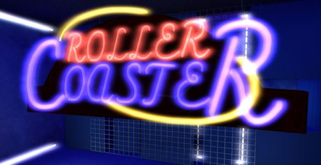 Second Life Marketplace - Roller Coaster Neon Sign from Neon 49