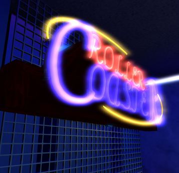 Second Life Marketplace - Roller Coaster Neon Sign from Neon 49