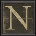 Second Life Marketplace - alphabet-letter-N- framed- wall art
