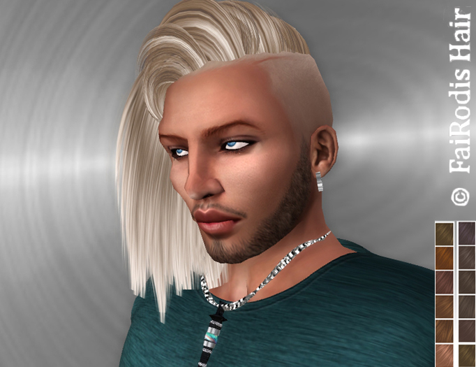 Second Life Marketplace - FaiRodis Frank hair light shaten DEMO pack