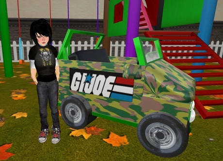 Second Life Marketplace - !Hey Kiddo! GI Joe Powerwheels (Boxed) version 1