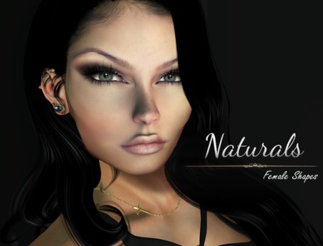 Second Life Marketplace - ~ NATURALS FEMALE SHAPES ~ Nicole Shape ...