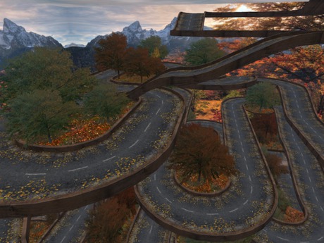 Second Life Marketplace - Falling Leaves Rally Track