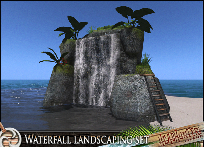 Second Life Marketplace - HeadHunter's Island - Tropical Beach/ Jungle ...