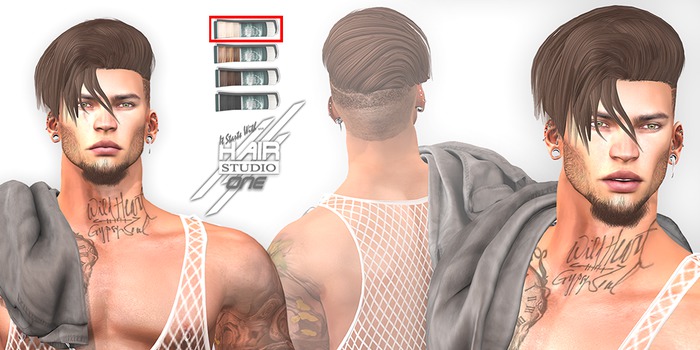 Second Life Marketplace - DQ...Male Wild Short V1 (BLONDE)