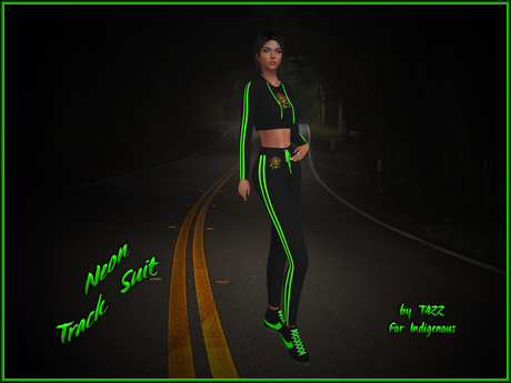 Second Life Marketplace - Neon Track Outfit