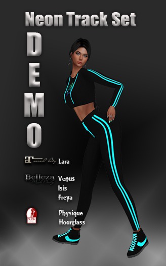 Second Life Marketplace - Neon Track Outfit DEMO