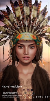 Second Life Marketplace - Baiastice_Native Head piece