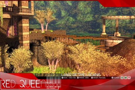 Second Life Marketplace - 【ⓇⓆ】Land of the Lycans (Castle)
