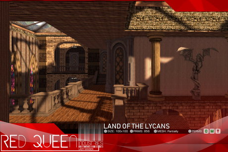 Second Life Marketplace - 【ⓇⓆ】Land of the Lycans (Castle)
