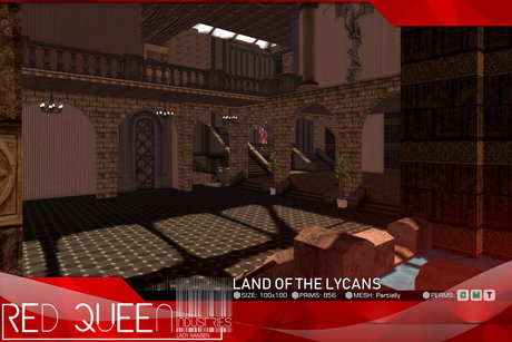 Second Life Marketplace - 【ⓇⓆ】Land of the Lycans (Castle)