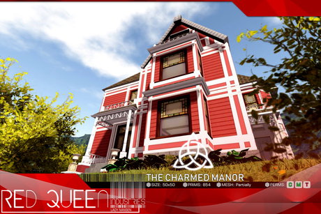 Second Life Marketplace - 【ⓇⓆ】The Charmed Manor (RL Replica)